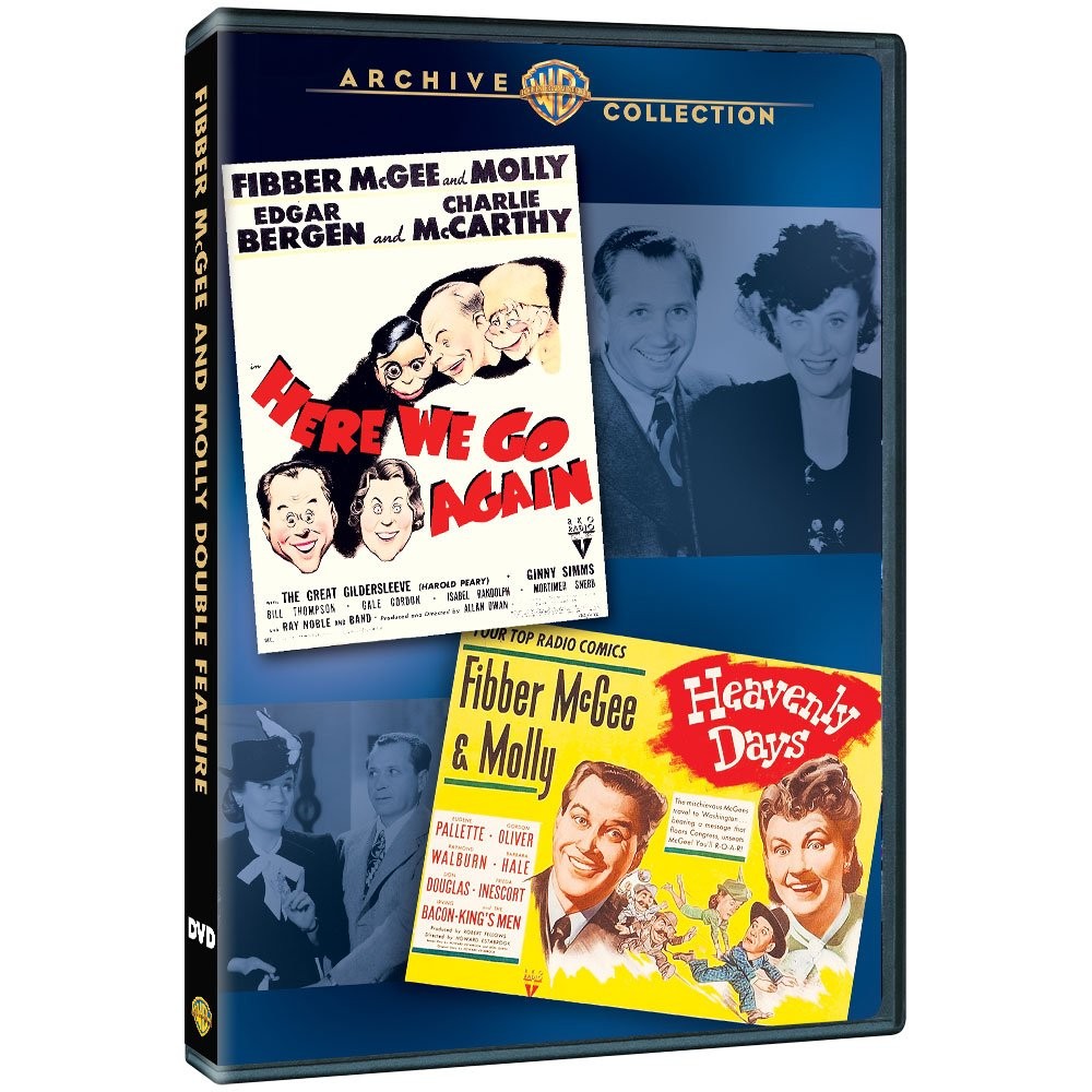 Fibber Mcgee And Molly Double Feature (DVD) Jim Jordan Marian Jordan | eBay