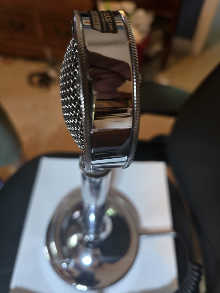 ASTATIC D104 SILVER EAGLE MIC GREAT CONDITION WORKING 5-PIN LITE ...