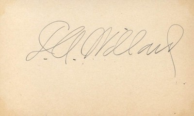 THEODORE A. WILLARD - SIGNATURE(S) | eBay