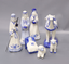 Kurt S. Adler 11-piece Porcelain Delft Blue Nativity Set J4020 for sale ...