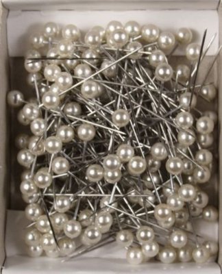 Pearl Corsage Pins 1 1/2" Craft Pins 288 Pieces Per Box White 38422 ...