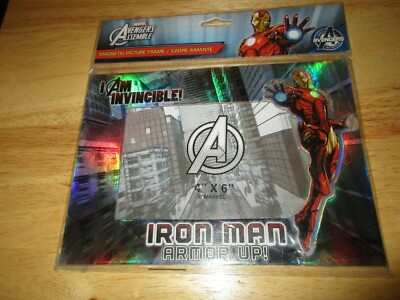 Marvel Avengers Ironman Magnetic Picture Frame 4" x 6" New in Package ...