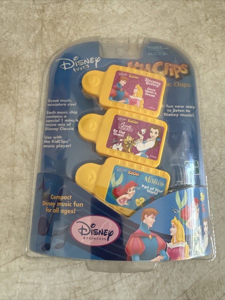 Disney Tunes Kid Clips Music Chips Princess Sleeping Beauty Tiger ...