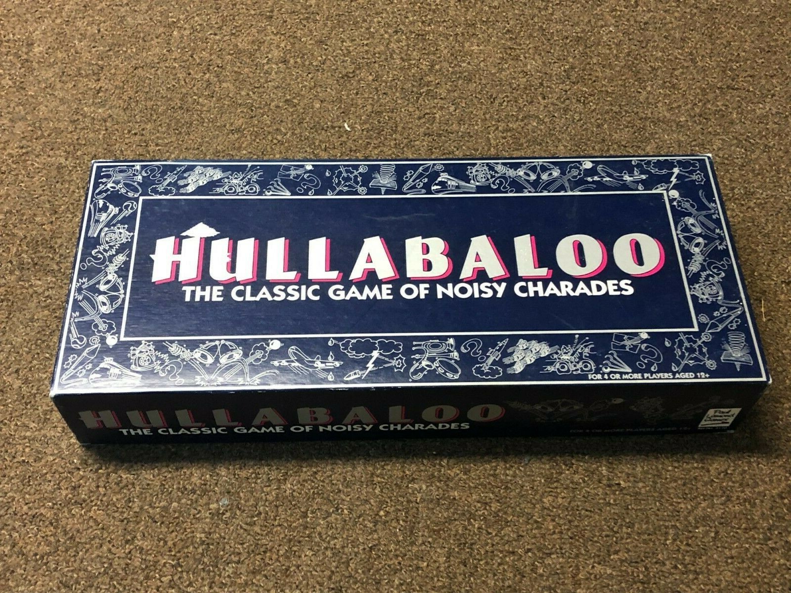 Vintage Hullabaloo Family Party Board Game of Noisy Charades 1993 ...