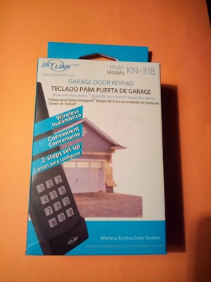 Skylink Model KN-318 Universal Garage Door Keyless Entry Keypad Free Shipping | eBay