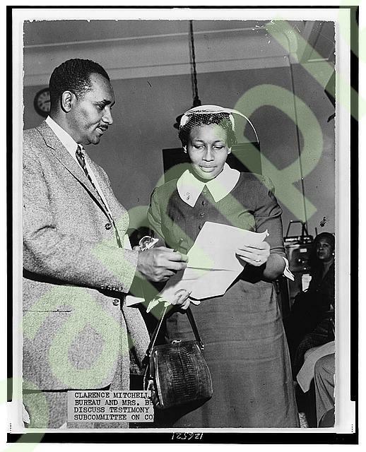 Photo:Clarence Mitchell, NAACP,Beatrice Young,Jackson,MS,1957 | eBay