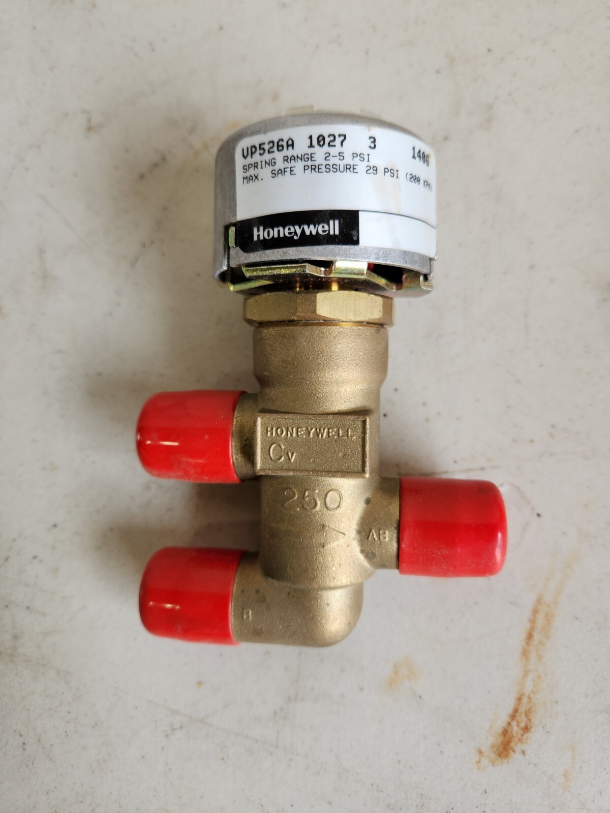 *NEW* Honeywell VP526A 1027 3 Pressure Valve | eBay