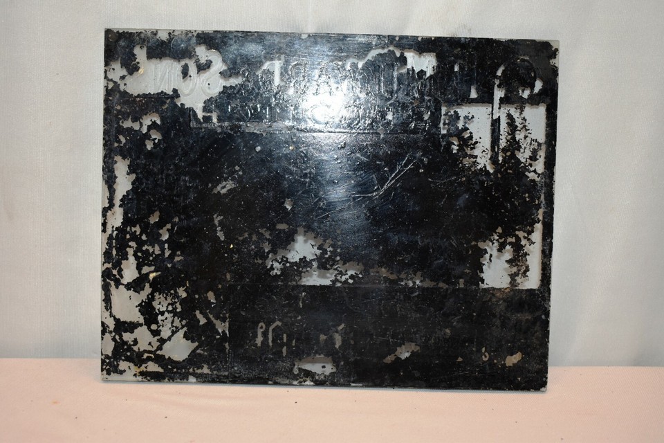 Antique Advertising Mirror H Milward & Sons Redditch Fishing Tackle ...