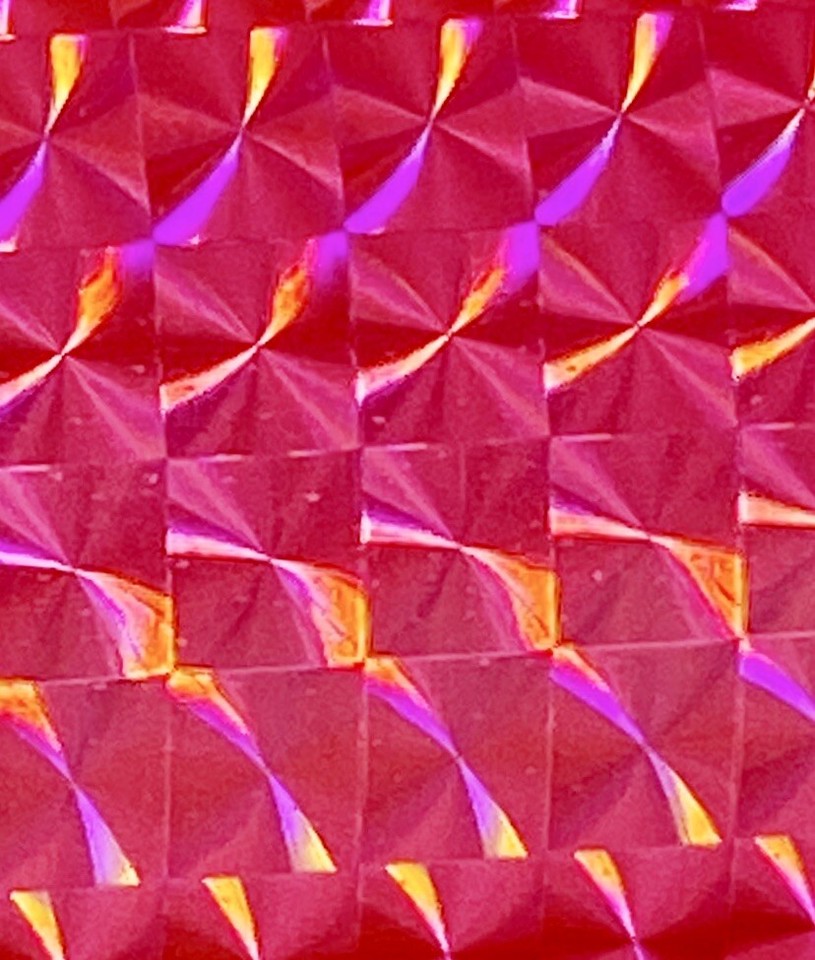 Sheets of Holographic PRISM Sign Vinyl, Pick Color + Size, Iridescent ...