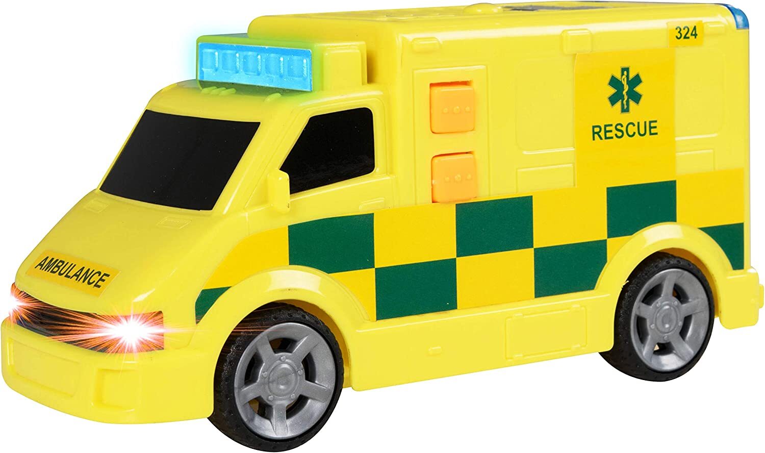 Teamsterz Ambulance Car Toy Emergency Response Light & Sound Vehicle ...