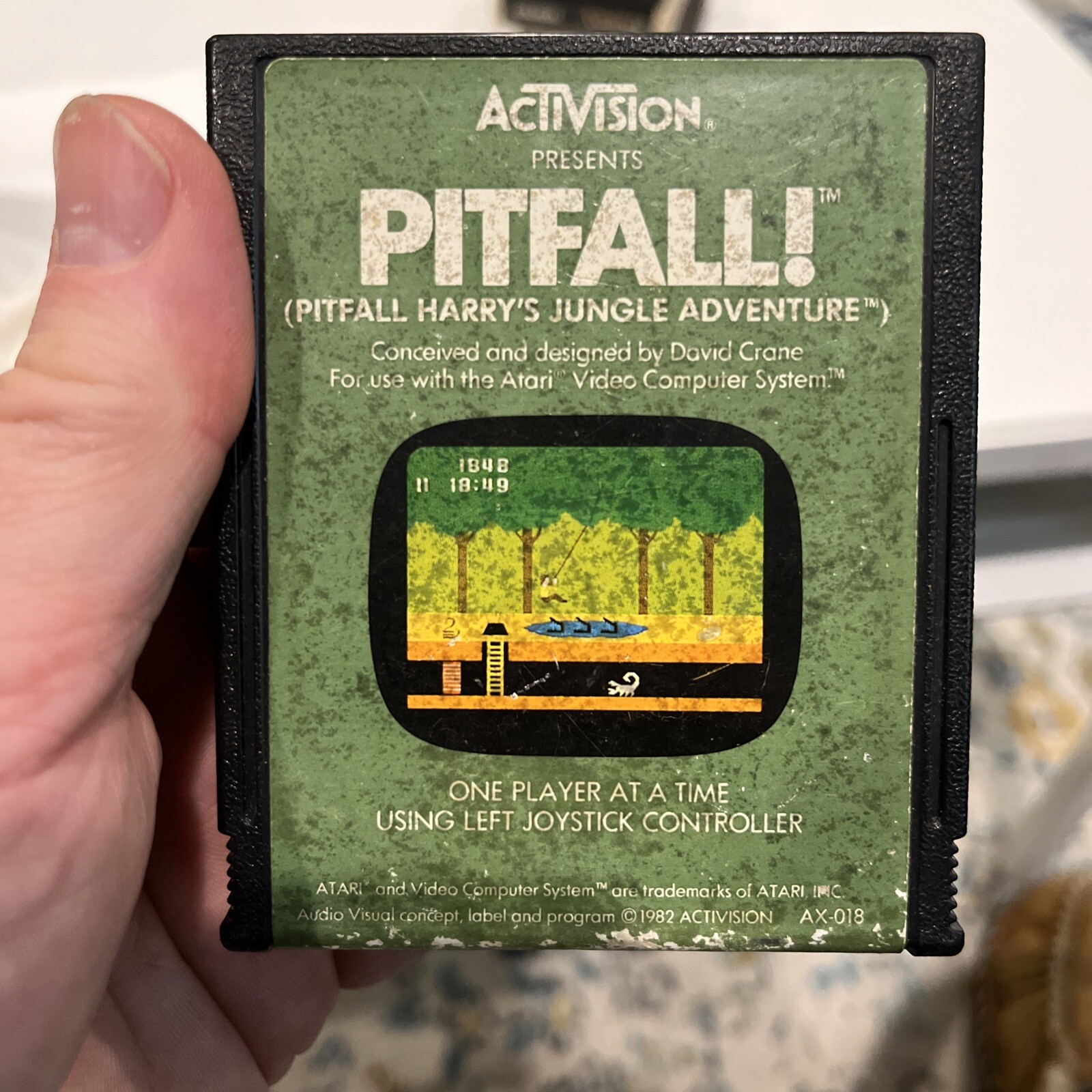 Activision Pitfall! 1982 Atari 2600, Cartridge only, As-is | eBay