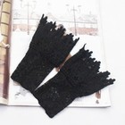 A Pair False Sleeve Wrist Lace Cuffs Wristband Bracelet Victorian ...