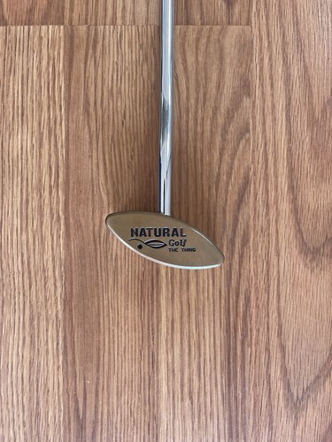 Natural Golf The Thing Putter RH 35” Steel Original Headcover Norman ...