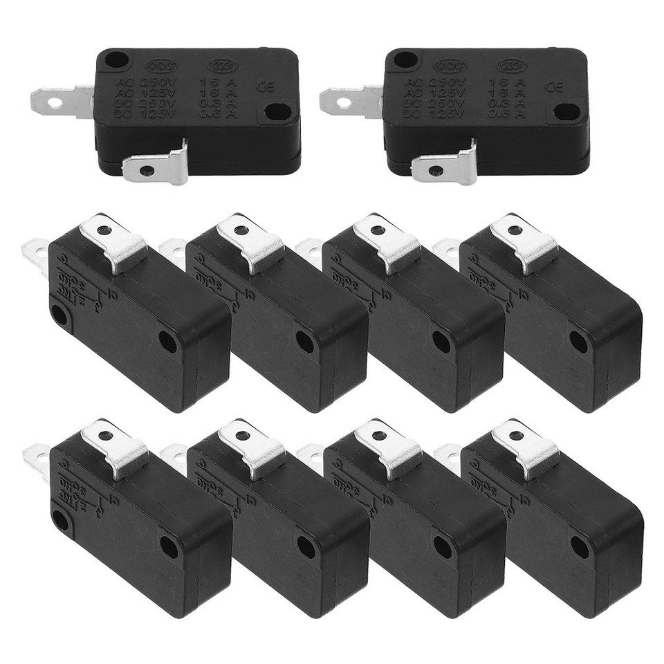 10pcs High Power Micro Limit Switch For Microwave Oven Door Replacement ...