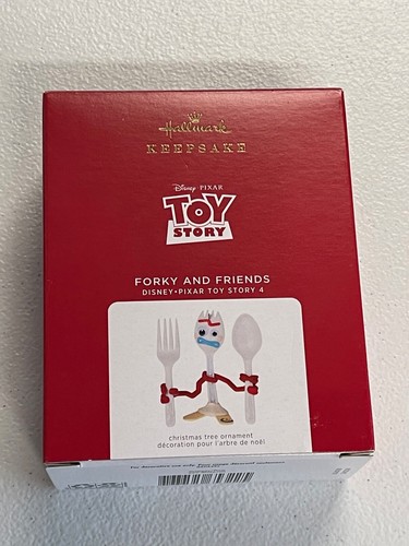 HALLMARK ORNAMENT DISNEY PIXAR TOY STORY 4 FORKY AND FRIENDS 2021 SPORK ...
