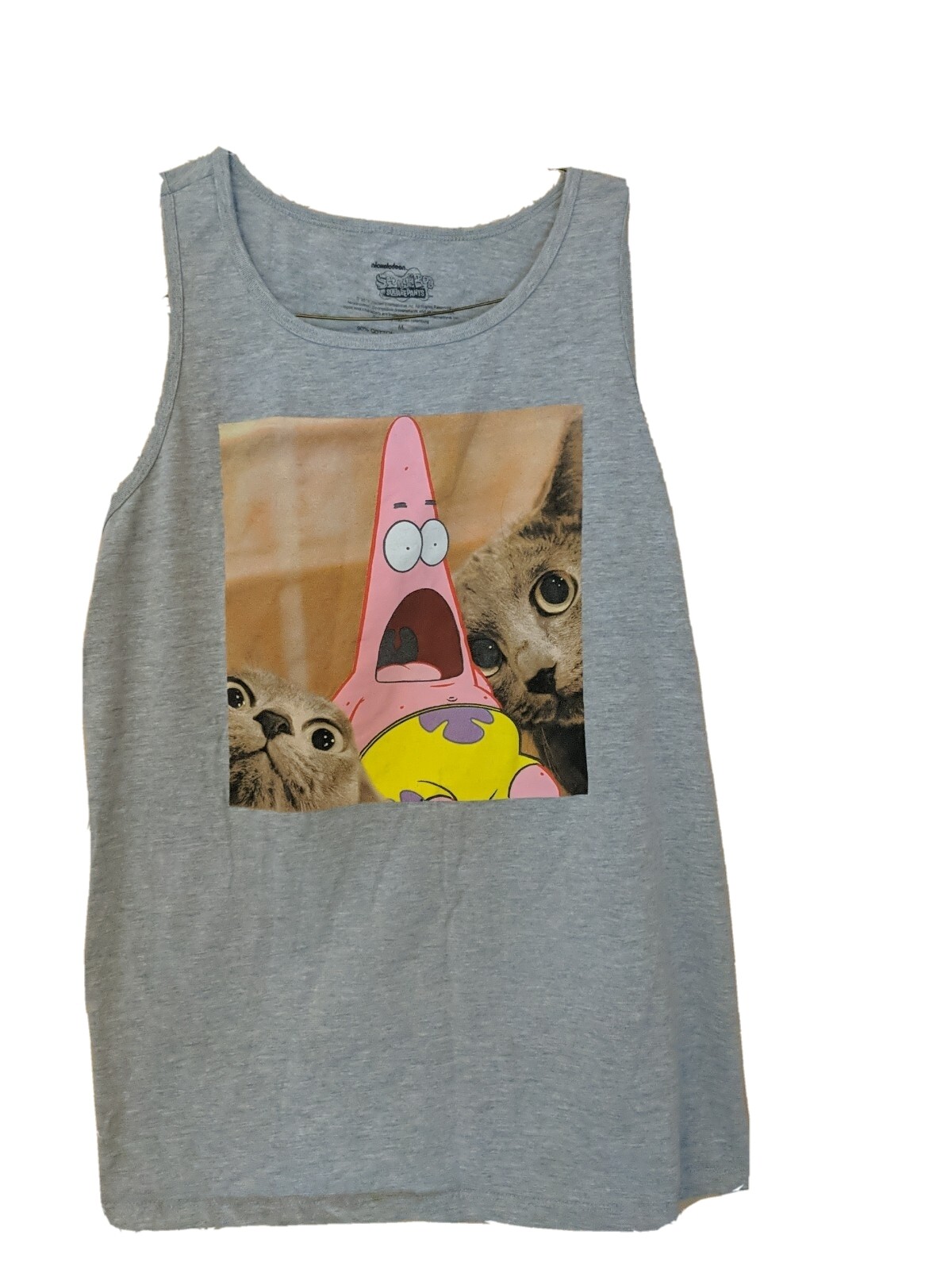 Spongebob Nickelodeon Patrick Surrounded By Cats Wome… - Gem