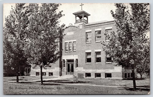 Atkinson Illinois~St Anthony Roman Catholic Parochial School~CR Childs ...