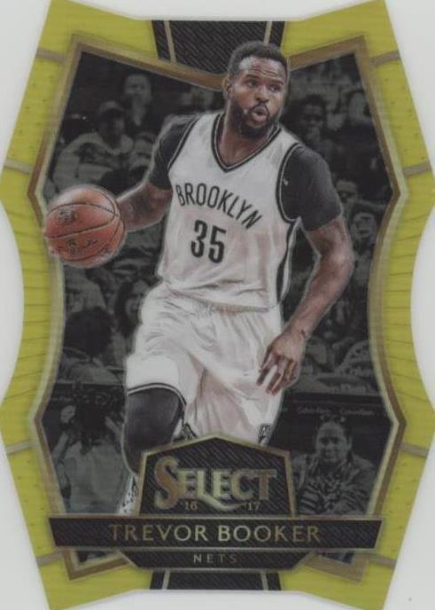 2016-17 Panini Select - Premier Level Trevor Booker #149 Neon Yellow ...