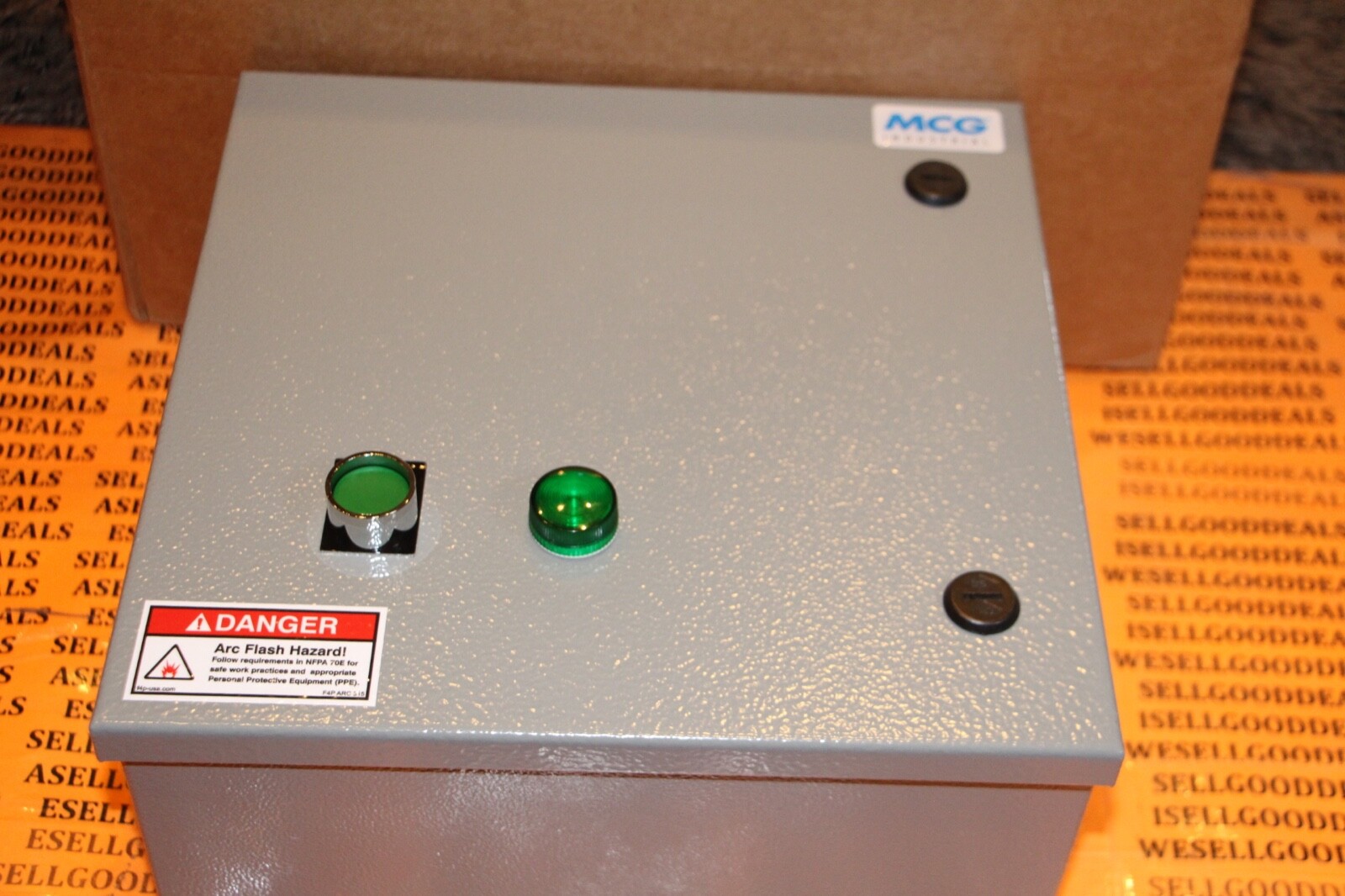 MCG Industrial CSMWURP63-8P120 Warmup Relay Panel 63A 120VAC 0363-2232 ...