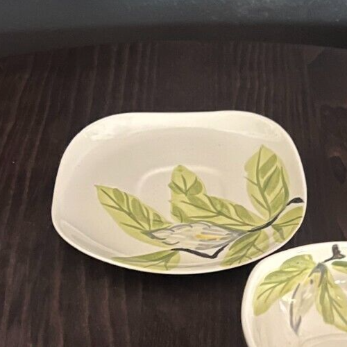 Vintage Red Wing Hand Painted Magnolia Pattern | eBay