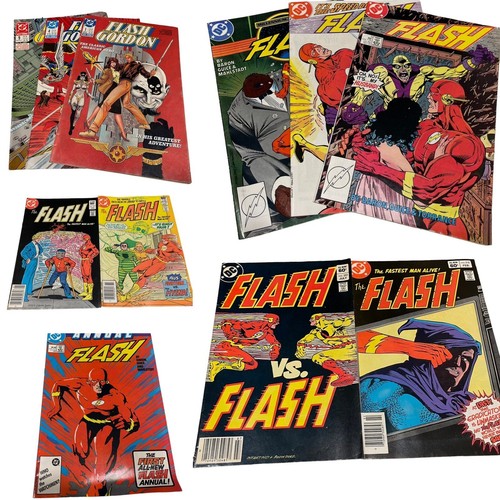 Lot Flash Dc Comics Various 1980s 303 317 318 323 5 6 9 Gordon 1 4 9 ...
