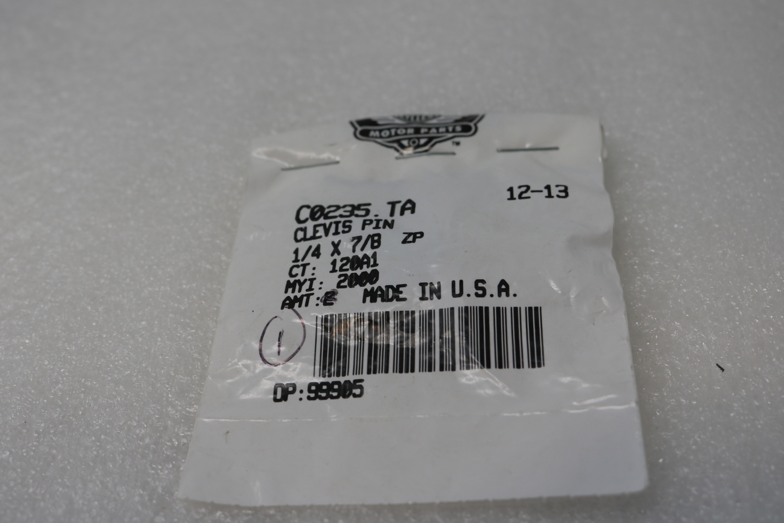 NEW OEM BUELL CLEVIS PIN C0235.TA | eBay