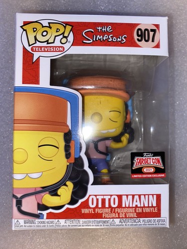 Funko Pop! The Simpsons - Otto Mann #907 Target Con 2021 Exclusive | eBay