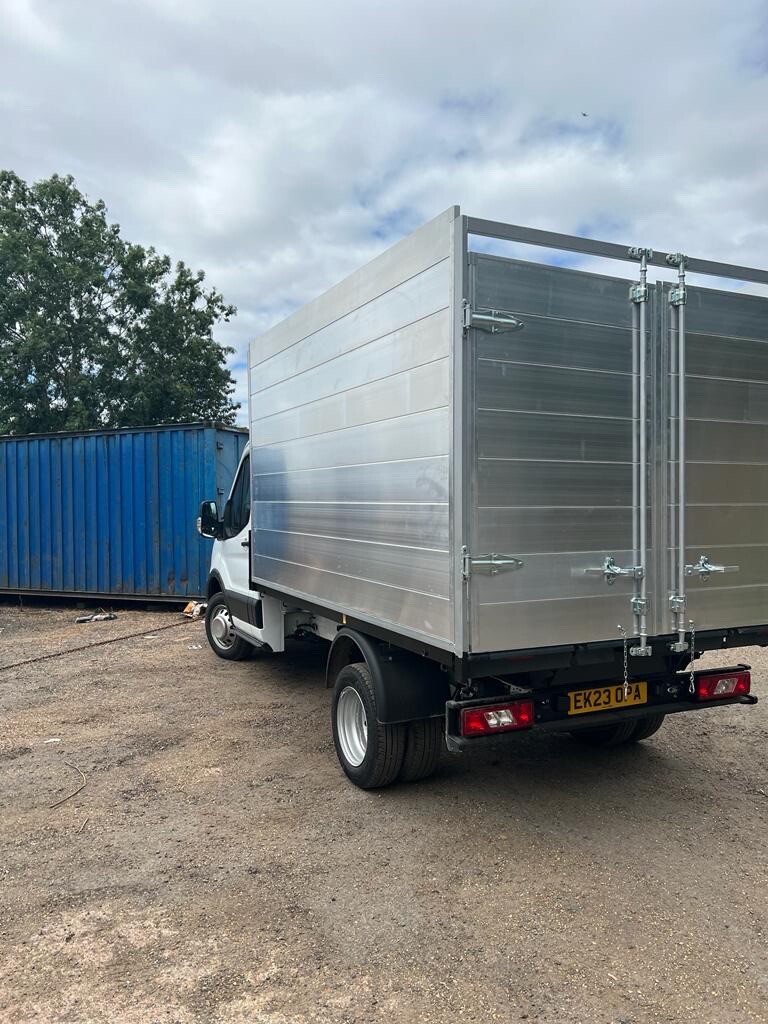 FORD TRANSIT TIPPER GRP HIGH SIDES, Transit tipper, cage tipper, tipper ...