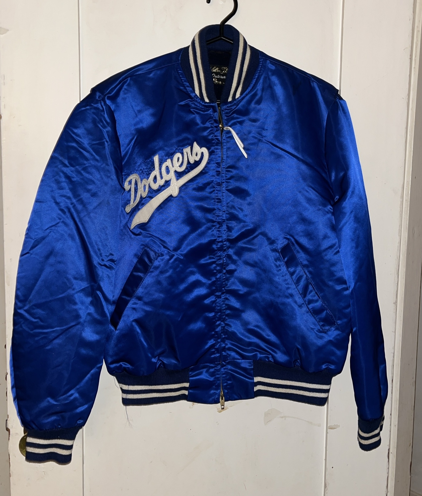 Vintage Los Angeles Dodgers Game-Worn Jacket 40 - Gem