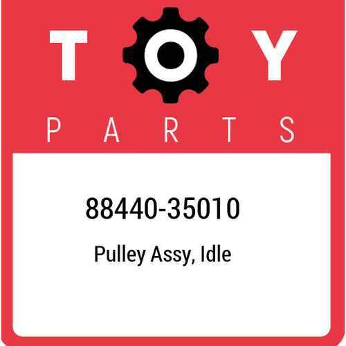 88440-35010 Toyota Pulley assy, idle 8844035010, New Genuine OEM Part ...