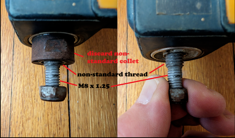 Bevel & Miter Lock Knob for Ryobi TSS100L Saw PLEASE READ DESCRIPTION ...