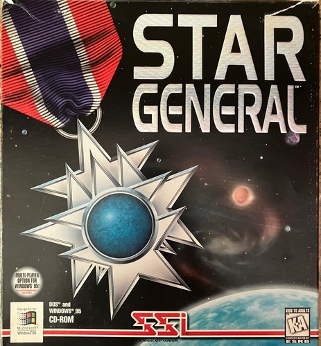 STAR GENERAL Computer PC Game CD-ROM SSI 1996 Big Box Win95 & DOS | eBay