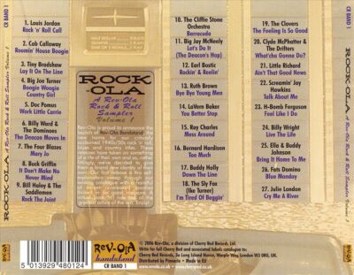 VARIOUS ARTISTS ROCK-OLA: A REV-OLA SAMPLER, VOL. 1 NEW CD ...