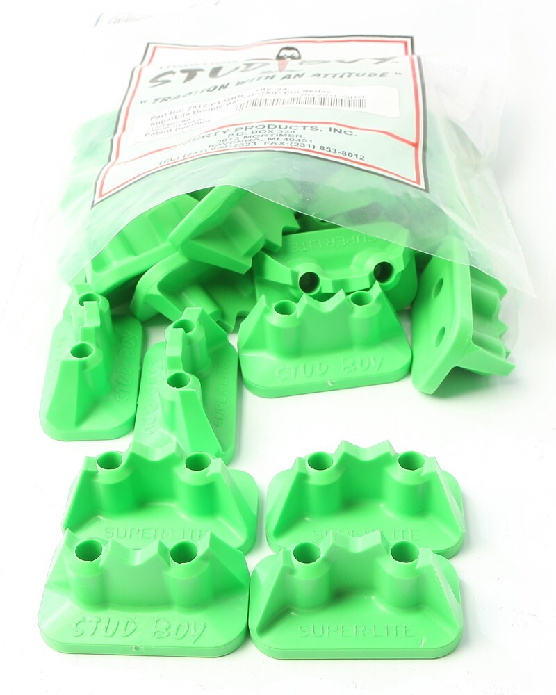 Stud Boy Super-Lite Pro Series Double Backers .75" - 24/Pack Green 2512 ...