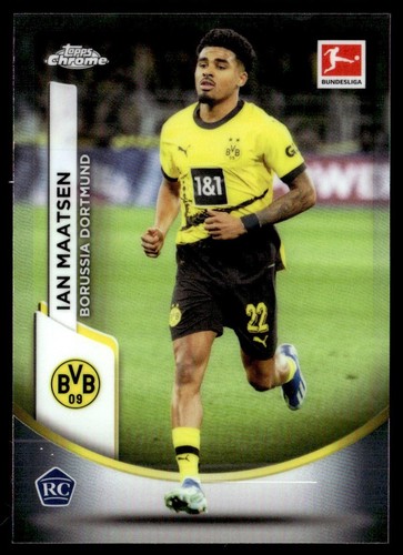 IAN MAATSEN 2024 TOPPS CHROME BUNDESLIGA RC BORUSSIA DORTMUND #23 | eBay