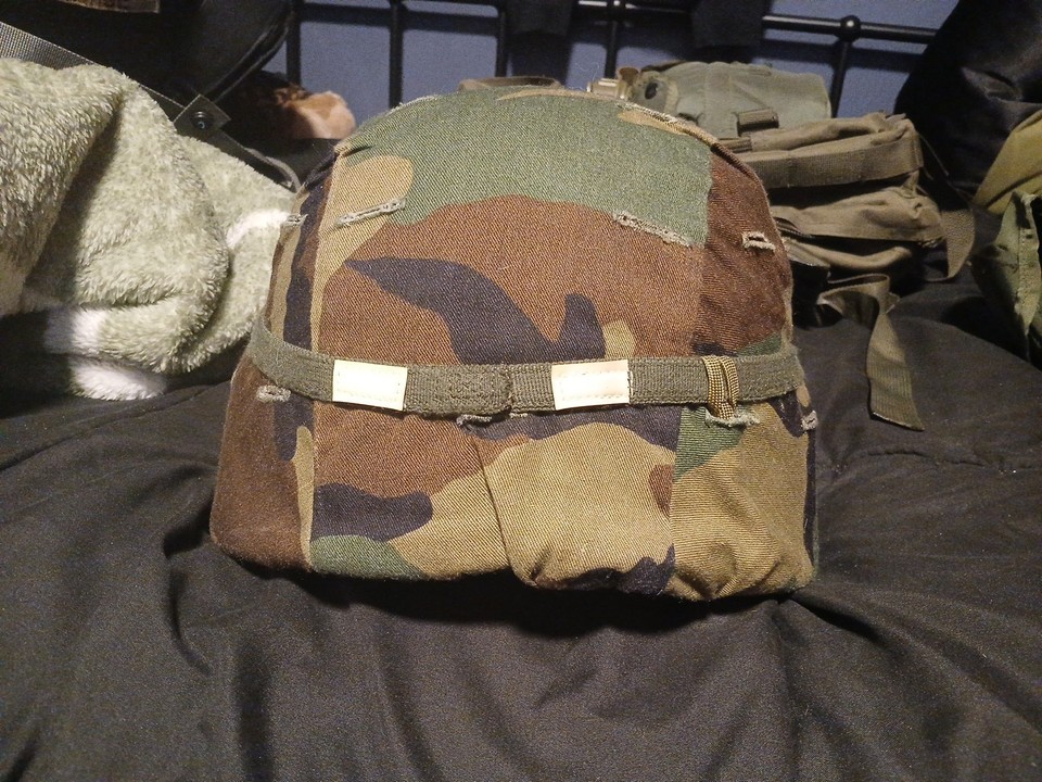 U.S.A. Military PASGT Helmet Made With Kevlar M-1 Camouflage Medium ...