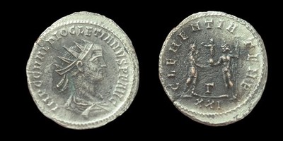 Diocletian Antoninianus Roman Empire 285 AD Billon Coin Clementia Rare ...