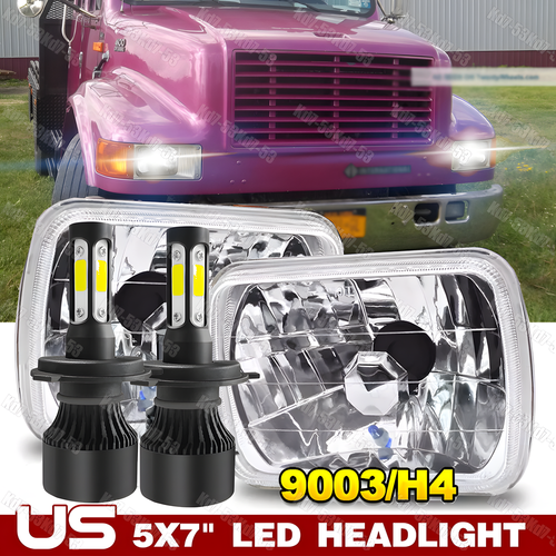 7X6'' LED Headlight Fit International Harvester 4700 4800 4900 8100 2B1 ...