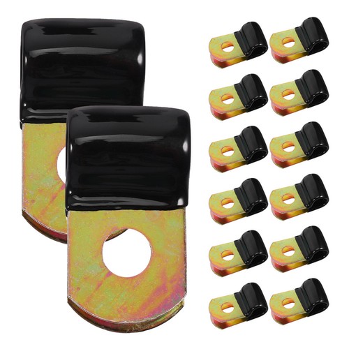 50pcs Cord Clips for Wall Metal Cable Clamp Wiring Clip Hose Cable Clip ...