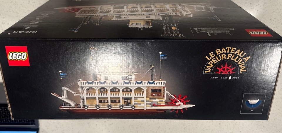 Sealed LEGO Ideas #64 21356 River Steamboat 4090pcs 18+ | eBay