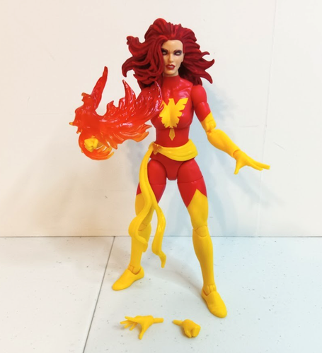 DARK PHOENIX X-Men Marvel Legends Jean Grey Vintage Retro Series Hasbro ...