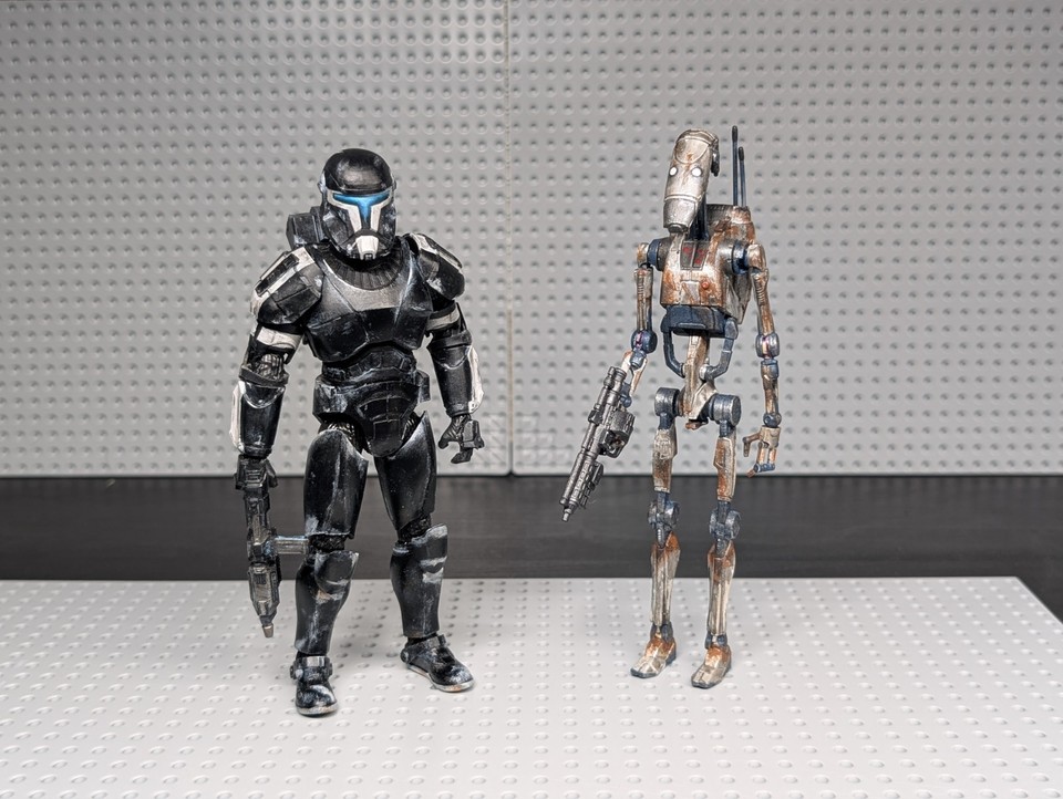 Star Wars The Black Series Custom Republic Commando Clone Commando ...