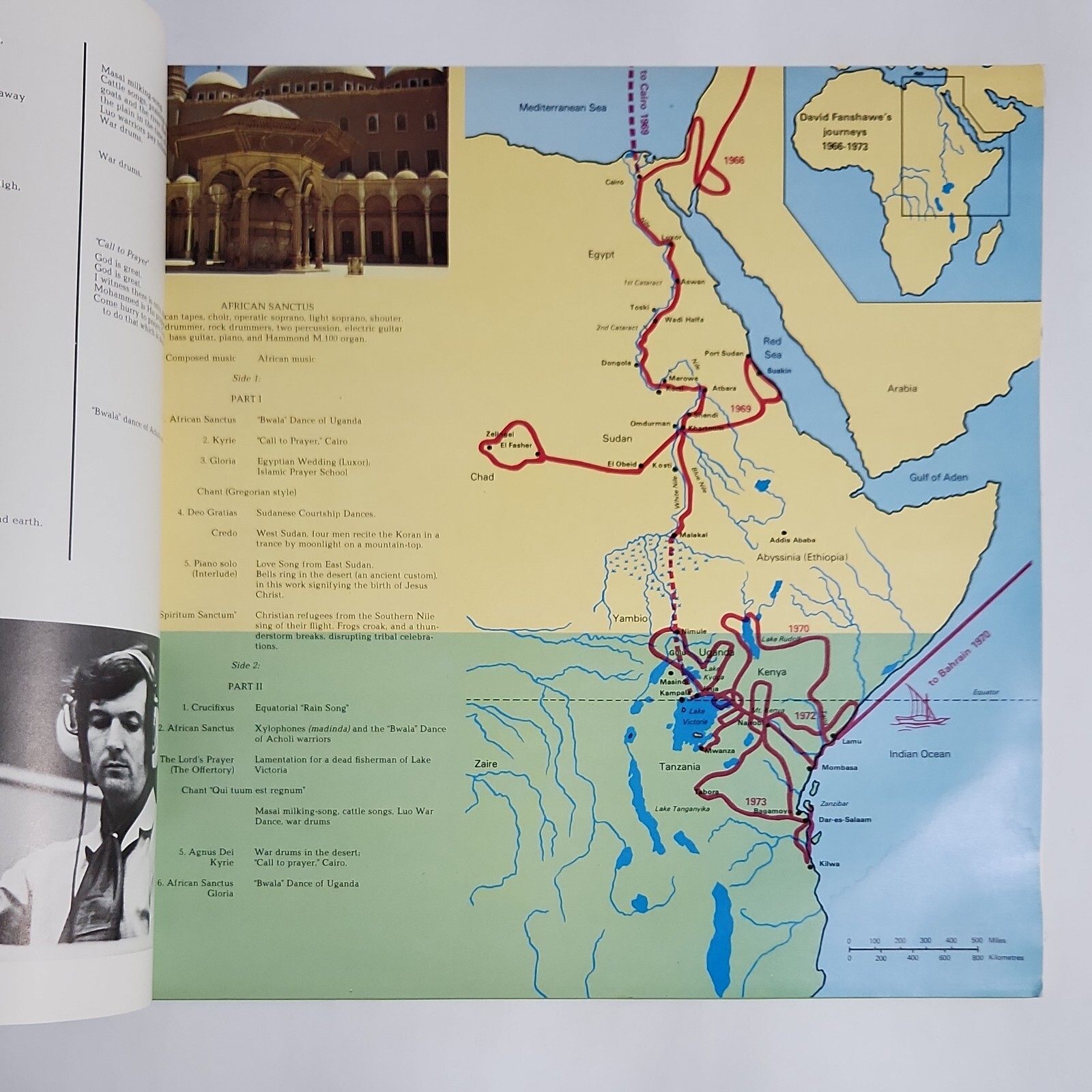 DAVID FANSHAWE - 'African Sanctus' 12" Gatefold Vinyl LP Record AUST ...