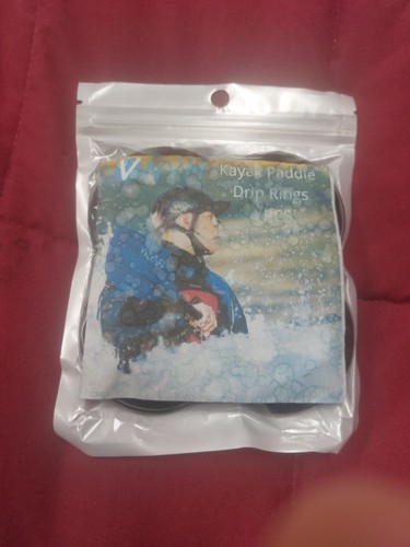 4 Pcs Universal Rubber Kayak Paddle Drip Rings Canoe Paddles Shaft NEW ...