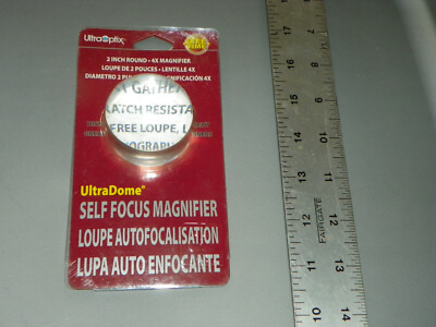 UltraOptix 2 In. Acrylic UltraDome Self Focus Quality Magnifier 4X ...