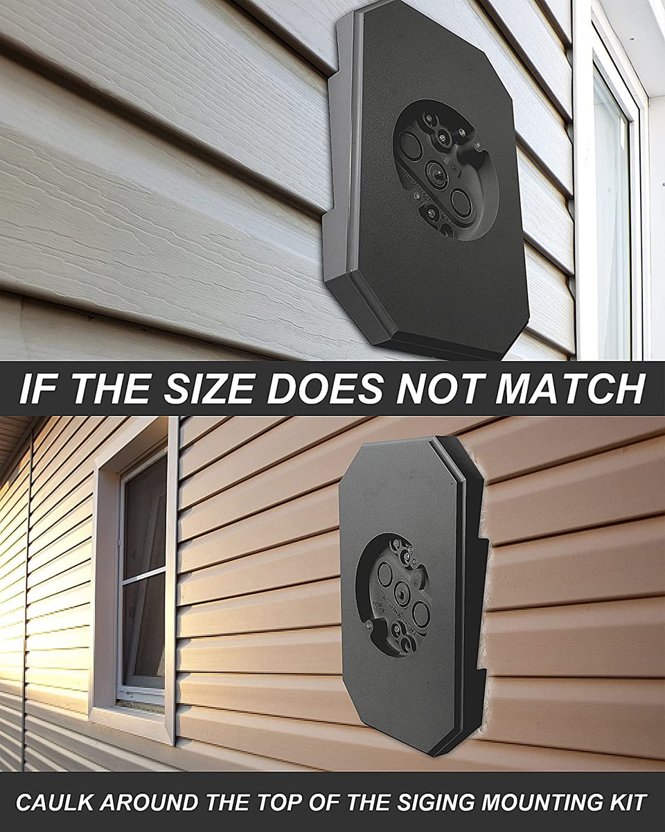 Light Mounting Block For Wood Siding | Shelly Lighting