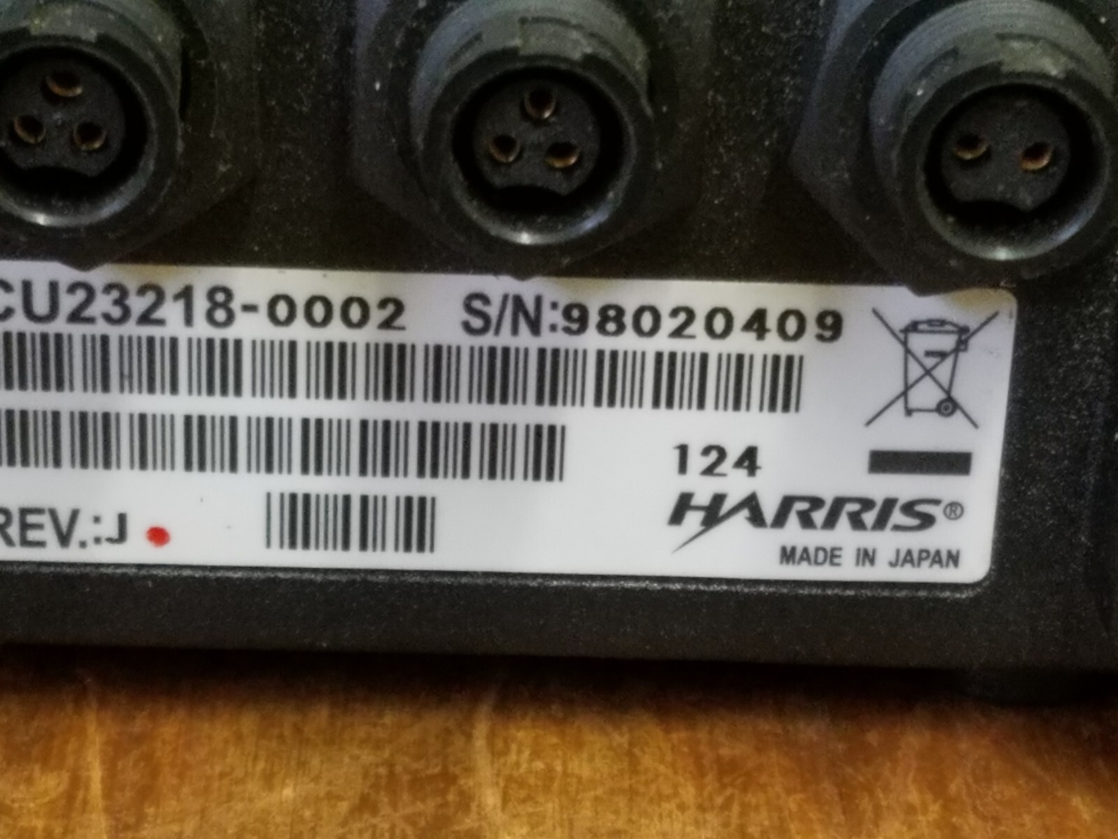 Harris Ch721 Scan Remote Mount Control Head for sale online | eBay