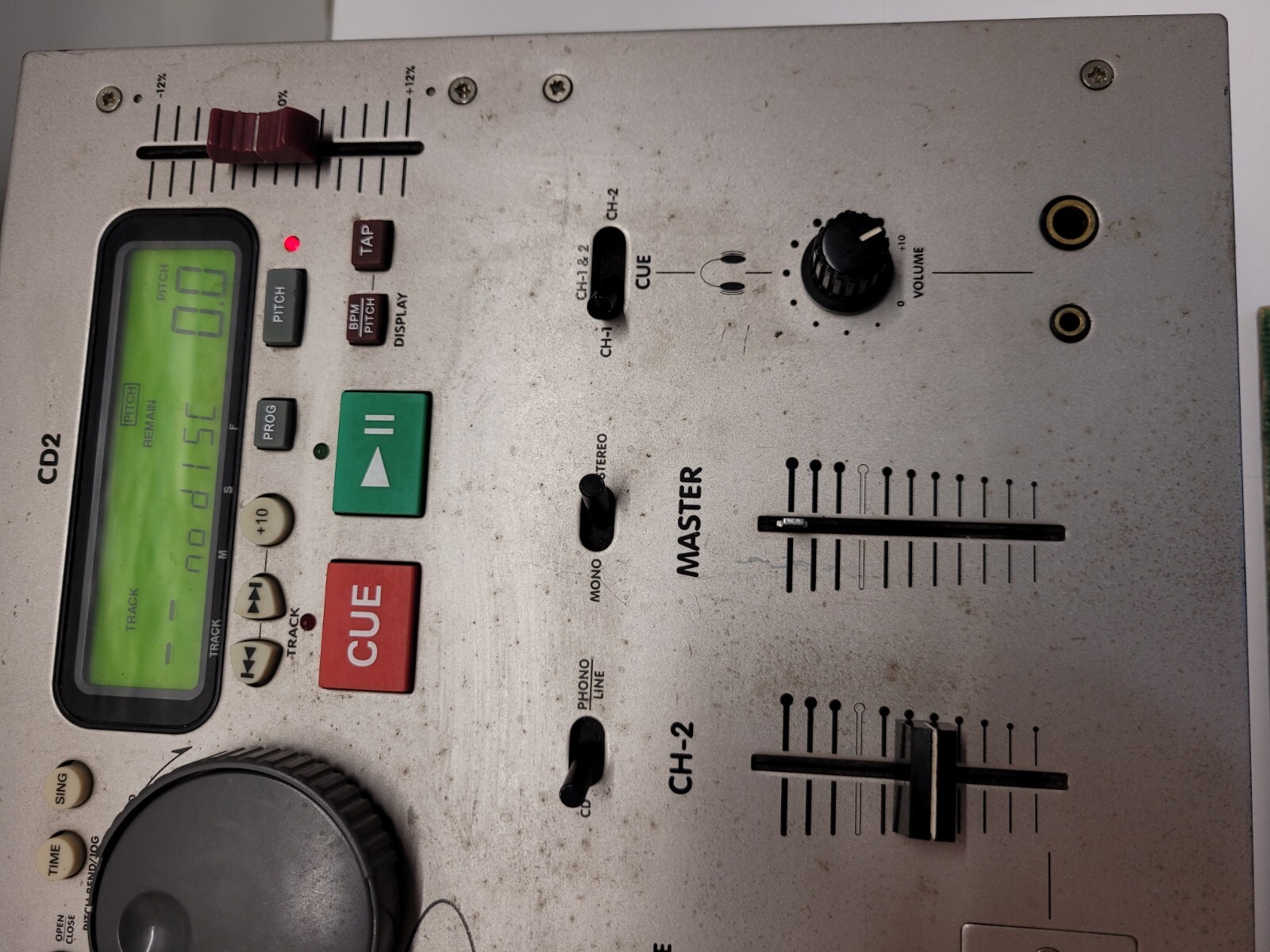 NUMARK CD MIX-1 Professional Dual CD Mixing Console Power Cable ...