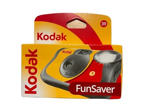 kodak 3920949 Fun Saver Single Use Camera with Flash Yellow Red | eBay