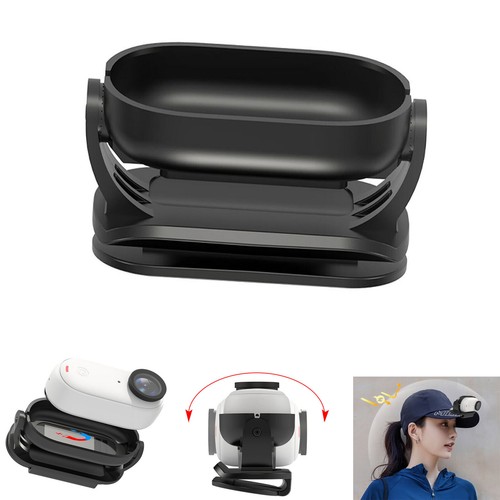 For Insta360 GO3/GO2 2/3 Action Camera Hat Clip Magnetic Fixed Mount ...